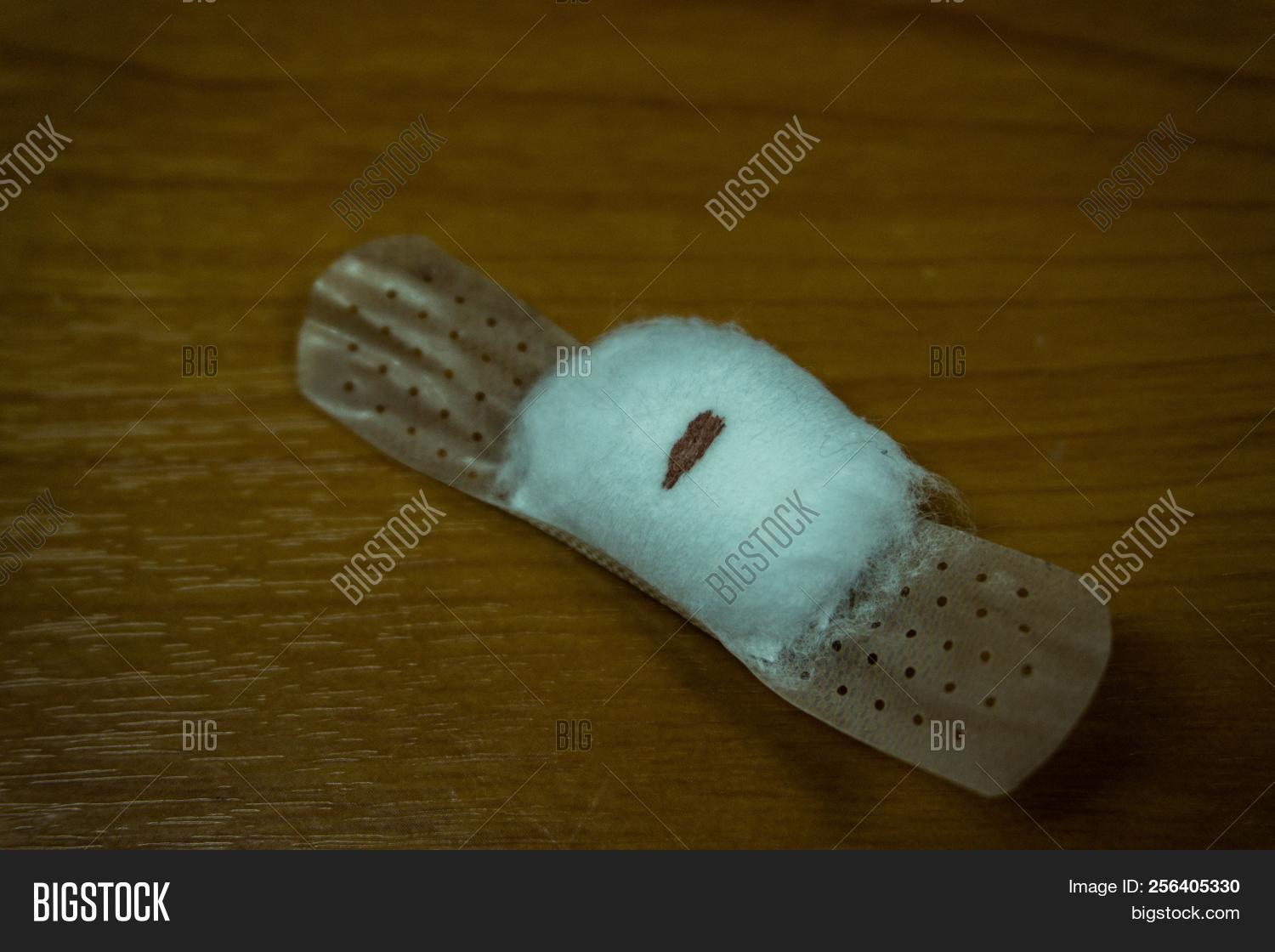 Bandage Blood Spot. Image & Photo (Free Trial) | Bigstock
