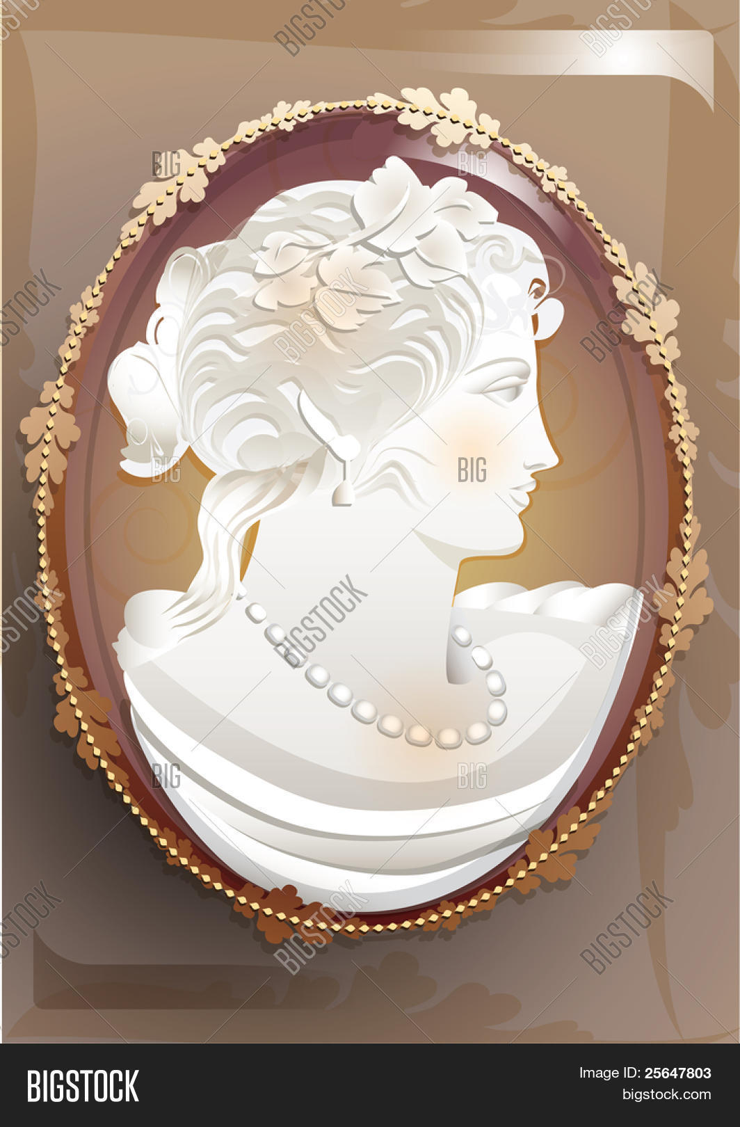 Victorian Cameo Vector & Photo (Free Trial) | Bigstock