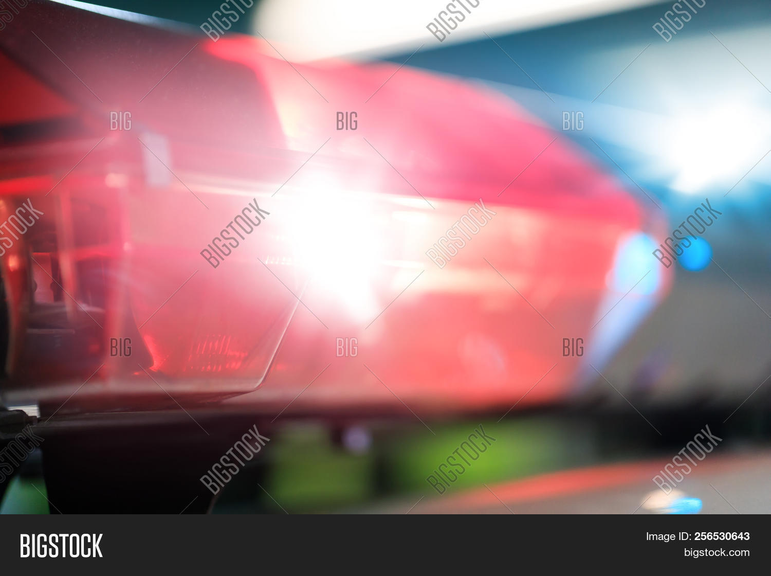 Red Flashes On Car Image & Photo (Free Trial) | Bigstock