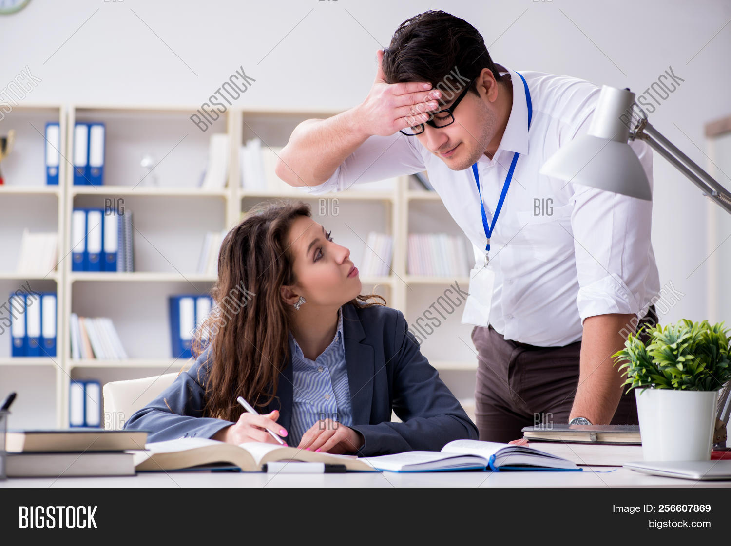 Teacher Explaining Image & Photo (Free Trial) | Bigstock