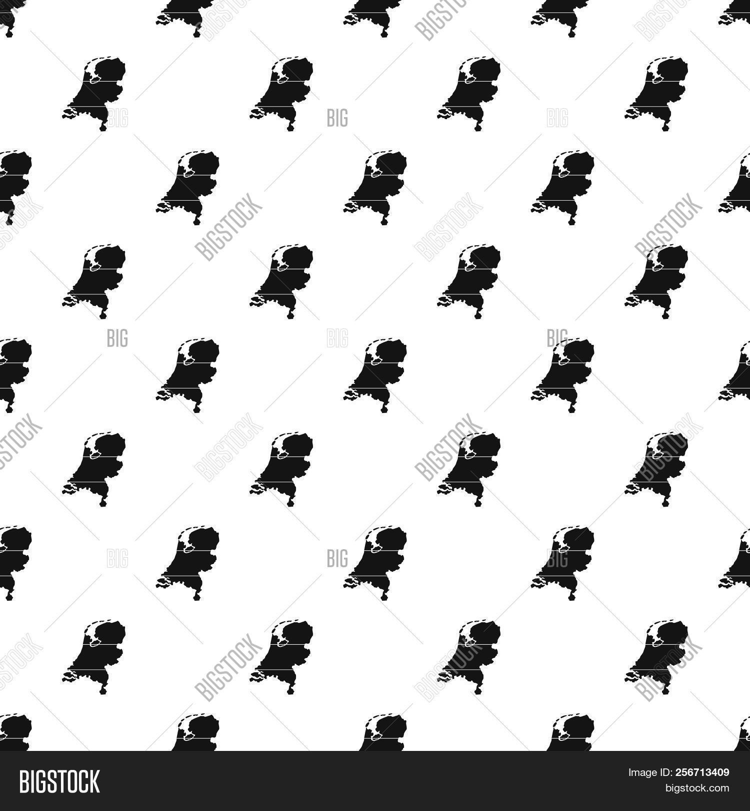 Map Holland Pattern. Image & Photo (Free Trial) | Bigstock