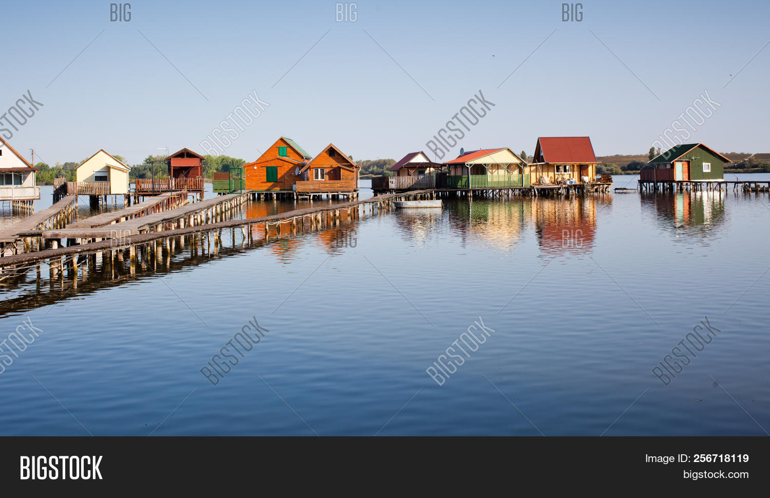 Floating Village On Image & Photo (Free Trial) | Bigstock