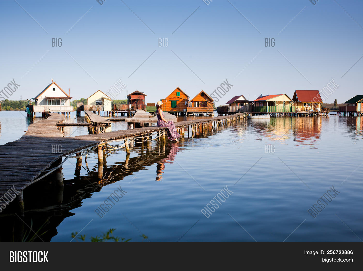 Floating Village On Image & Photo (Free Trial) | Bigstock