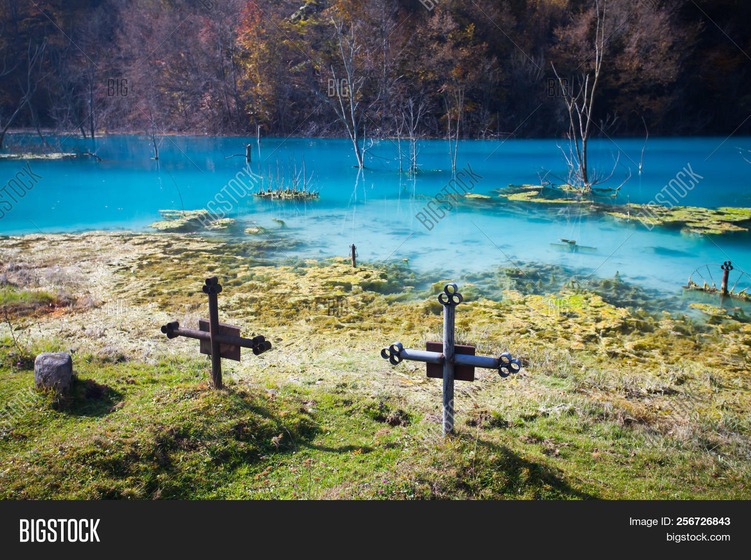 Flooded Cemetery Next Image & Photo (Free Trial) | Bigstock