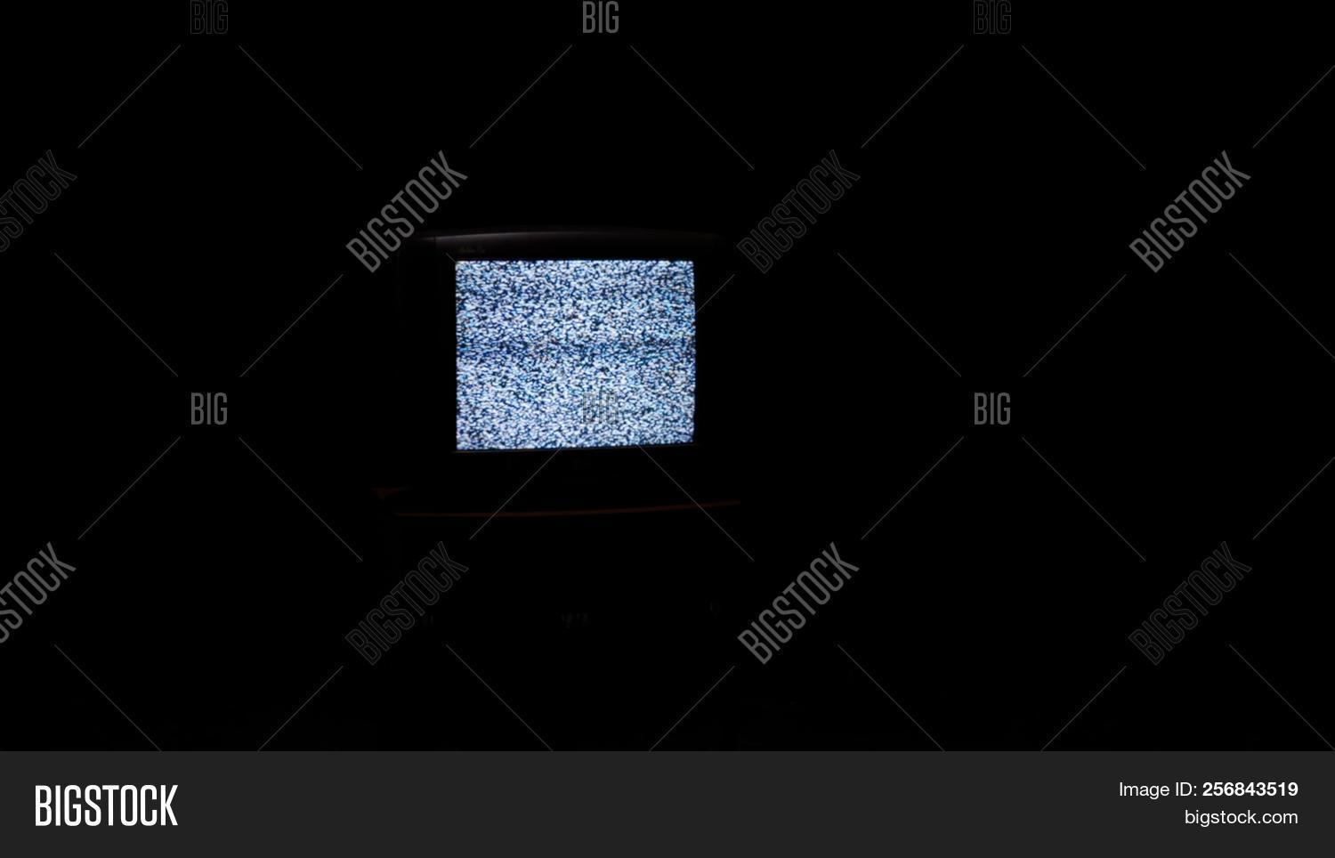 Static Noise On Old Tv Image & Photo (Free Trial) | Bigstock