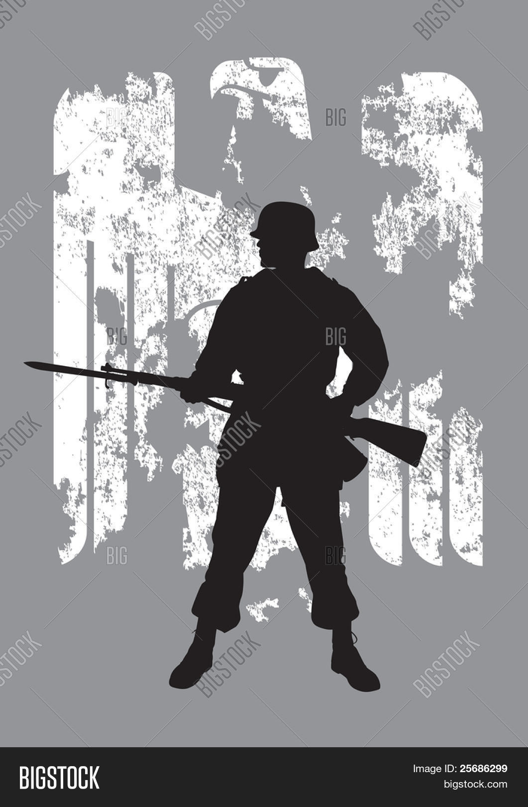Silhouette Enemy Vector & Photo (Free Trial) | Bigstock