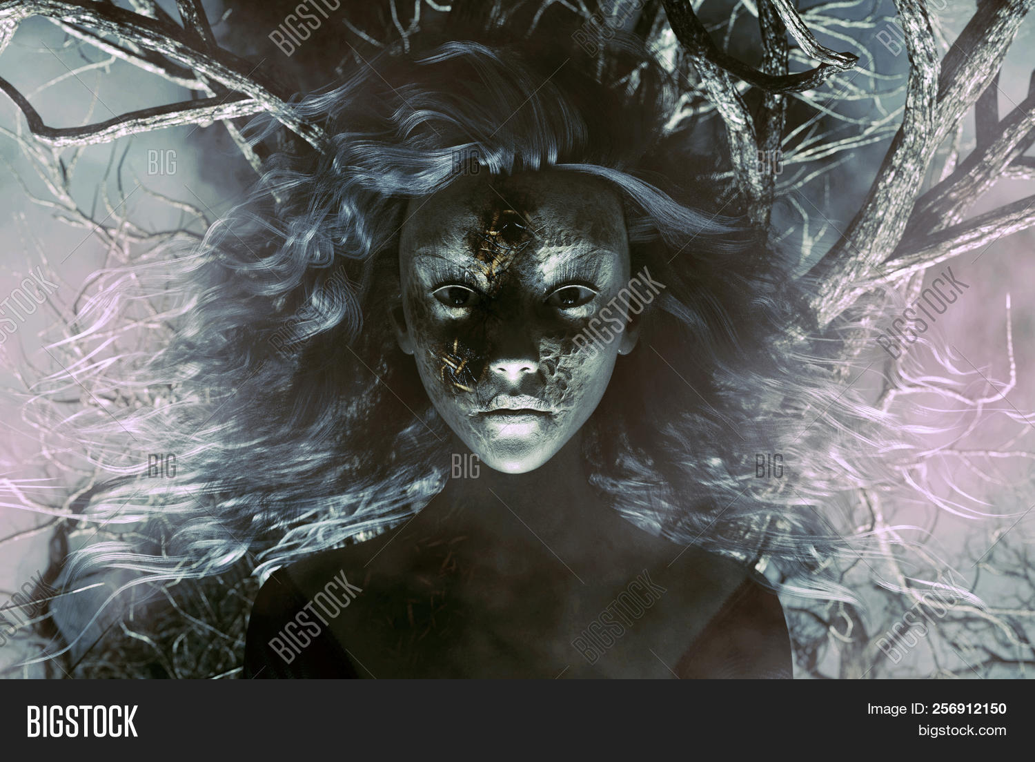 Ghost Woman Creepy Image & Photo (Free Trial) | Bigstock