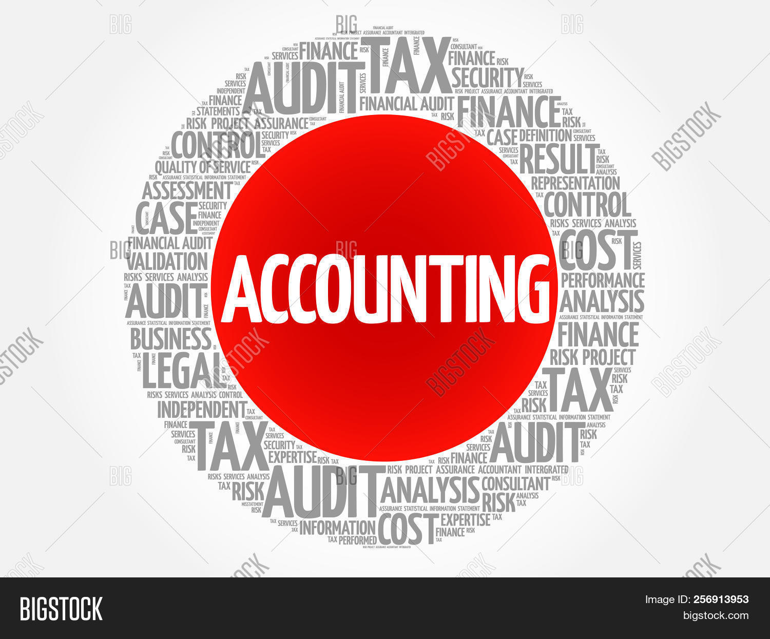 Accounting Word Cloud Image & Photo (Free Trial) | Bigstock