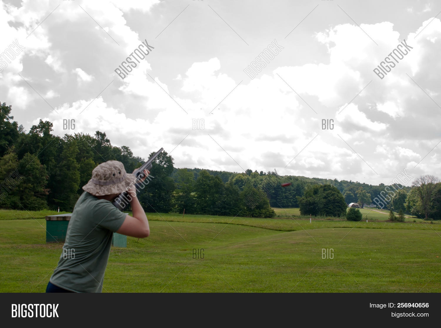 Man Trap Shooting 12 Image & Photo (Free Trial) | Bigstock