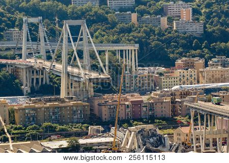 Morandi Bridge Genoa, Image & Photo (Free Trial) | Bigstock