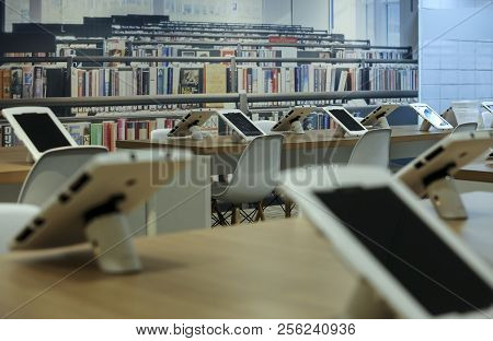 Smart Library Ebook Image & Photo (Free Trial) | Bigstock