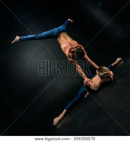 Male Acrobatic Duo Image & Photo (Free Trial) | Bigstock