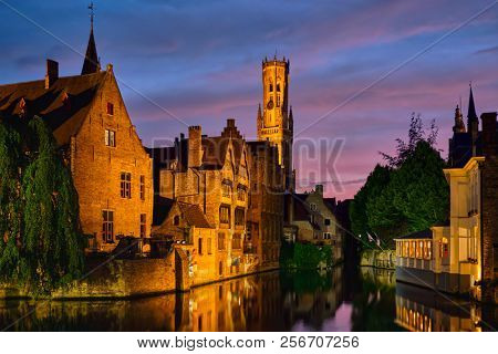 Famous View Bruges Image & Photo (Free Trial) | Bigstock