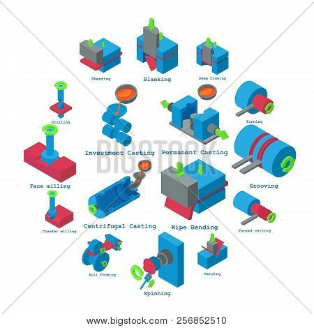 Metalwork Icons Set. Image & Photo (Free Trial) | Bigstock