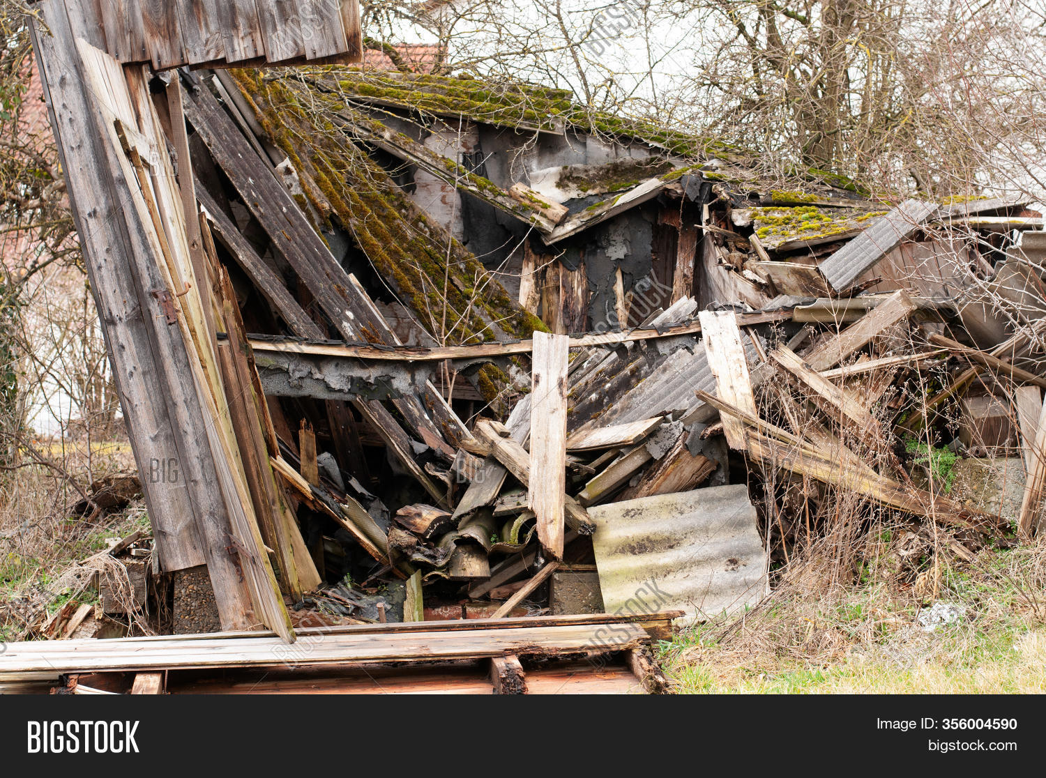 Ruin Old Damaged Image & Photo (Free Trial) | Bigstock