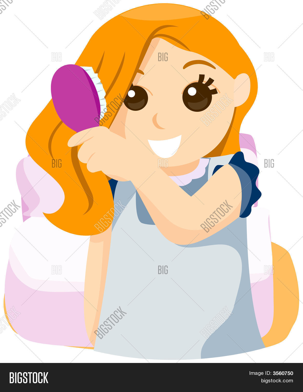 Brushing Hair Image & Photo (Free Trial) | Bigstock