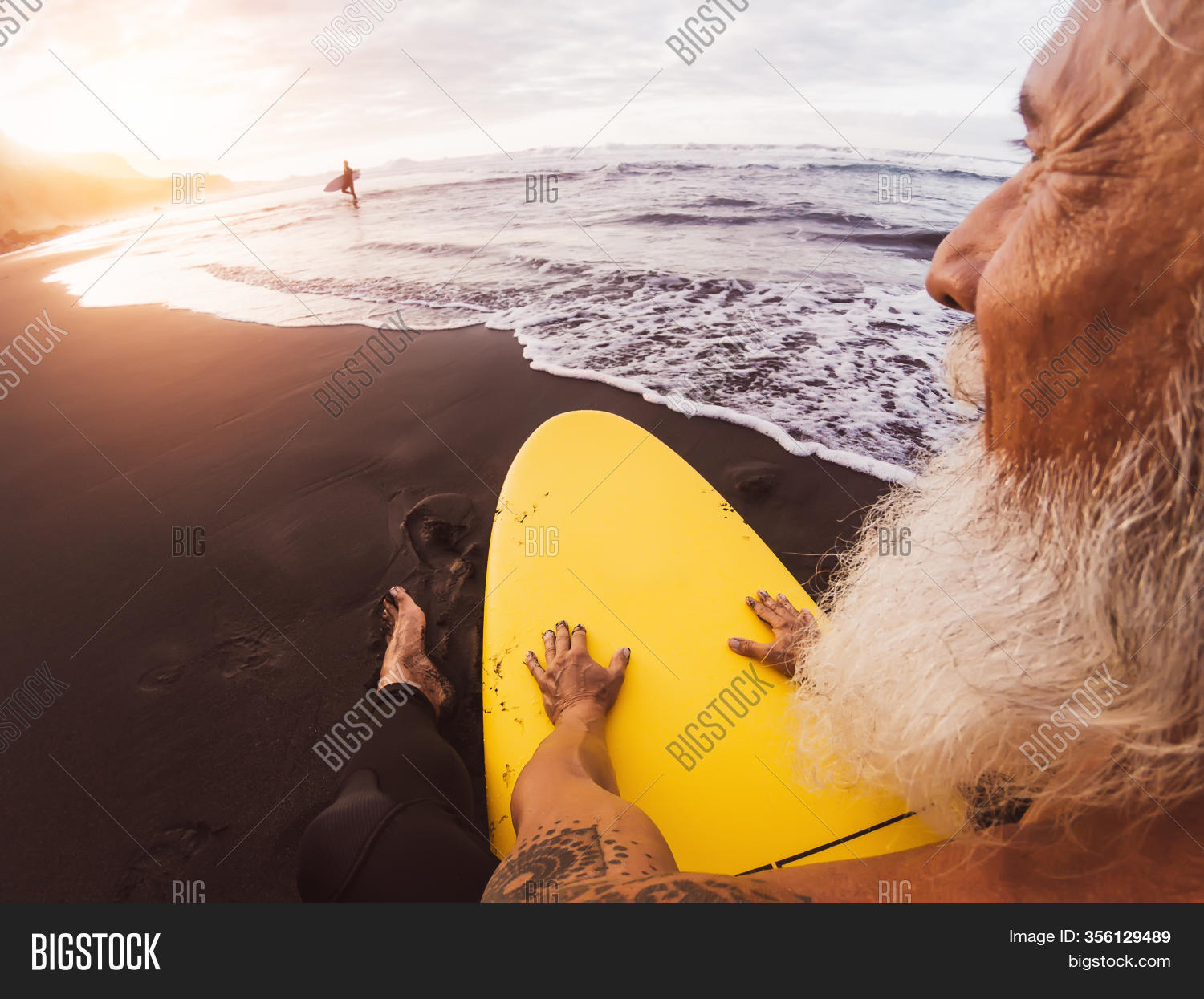 Happy Surfer Senior Image & Photo (Free Trial) | Bigstock