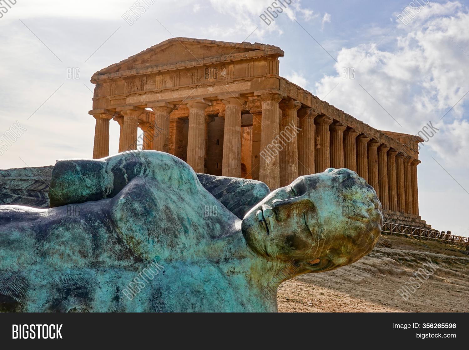 Ancient Statue Fallen Image & Photo (Free Trial) | Bigstock