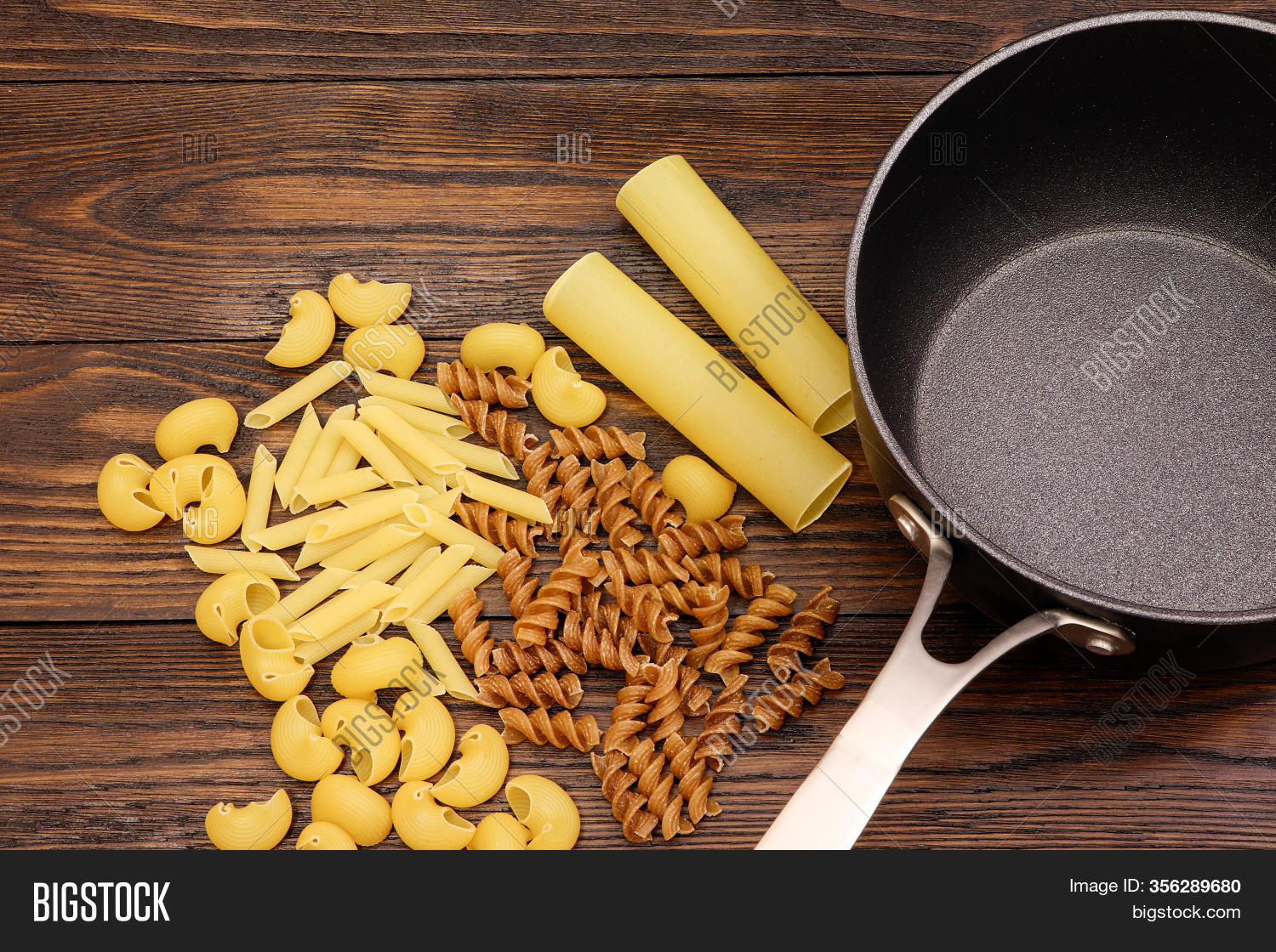 Various Uncooked Pasta Image & Photo (Free Trial) | Bigstock