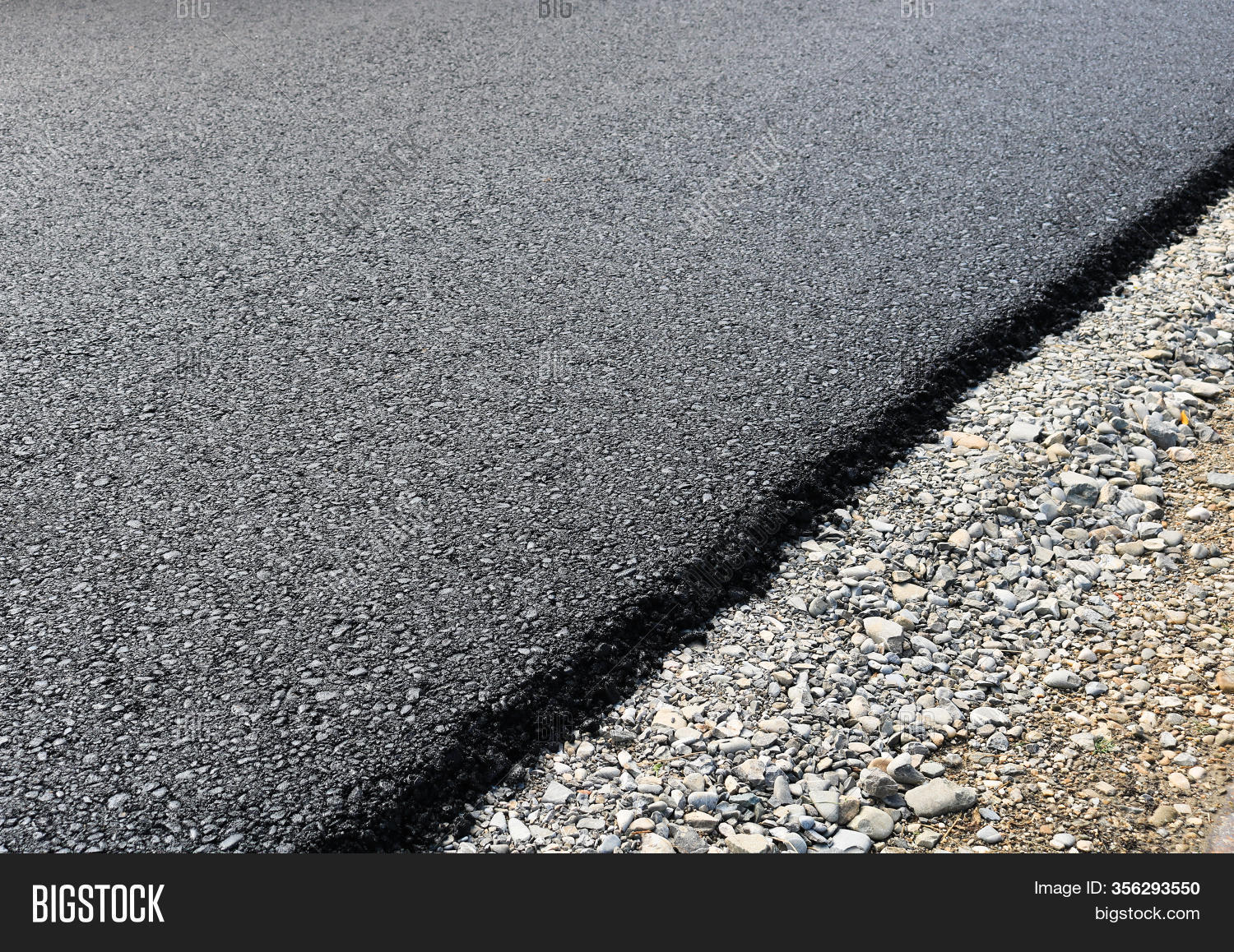 New Layer Asphalt Road Image & Photo (Free Trial) | Bigstock
