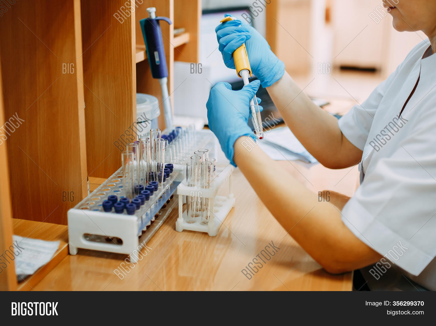 Blood Test Process Image & Photo (Free Trial) | Bigstock