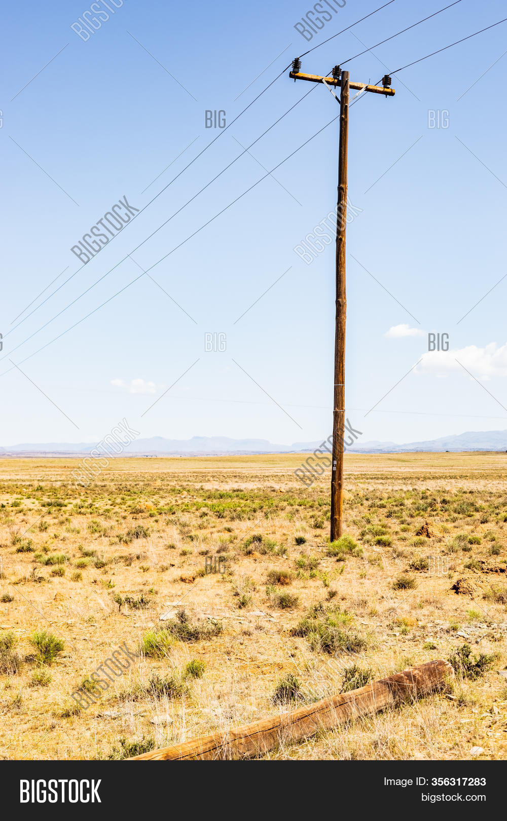 Power Lines Rural Image & Photo (Free Trial) | Bigstock