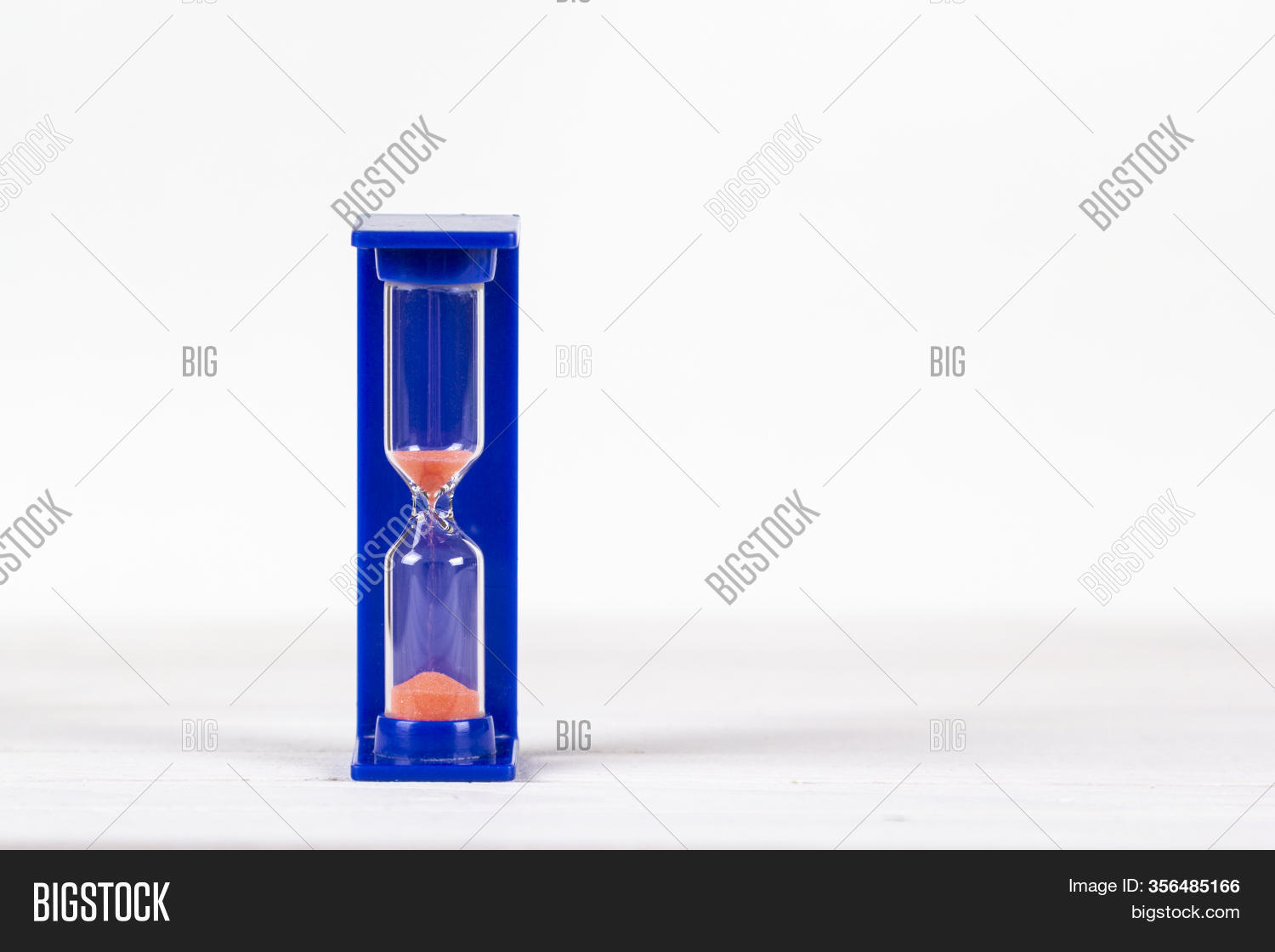 Blue Glass Hourglass Image & Photo (Free Trial) | Bigstock