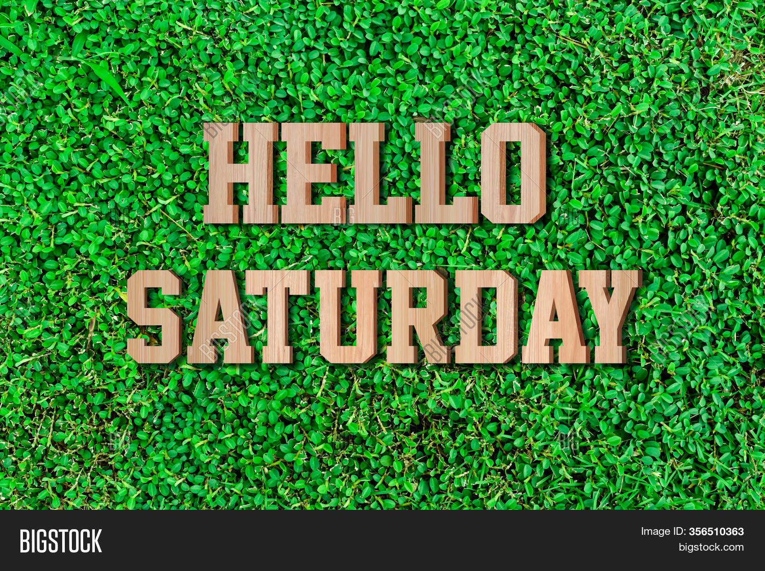 Hello Saturday Made Image & Photo (Free Trial) | Bigstock