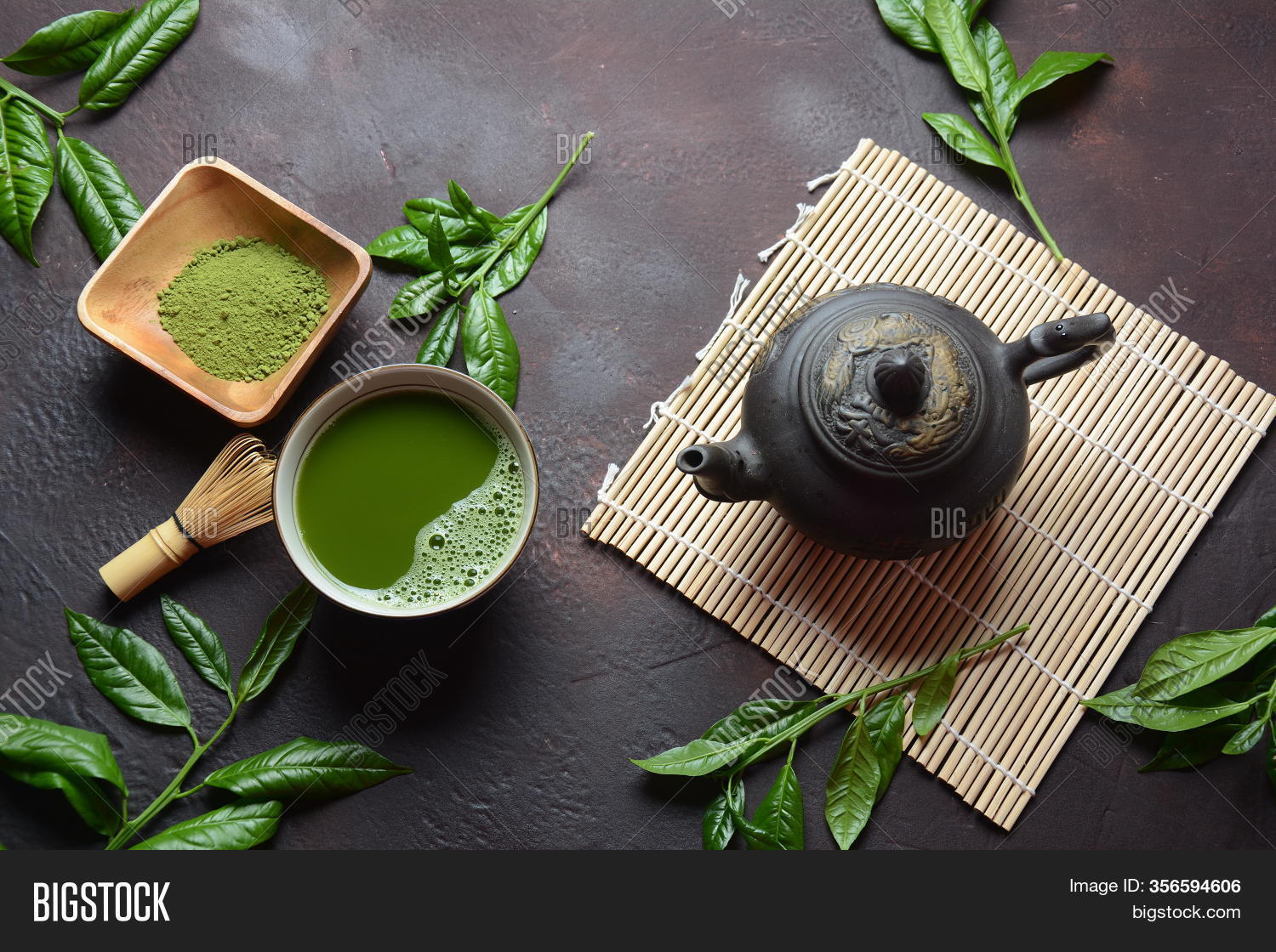 Green Matcha Tea Drink Image & Photo (Free Trial) | Bigstock