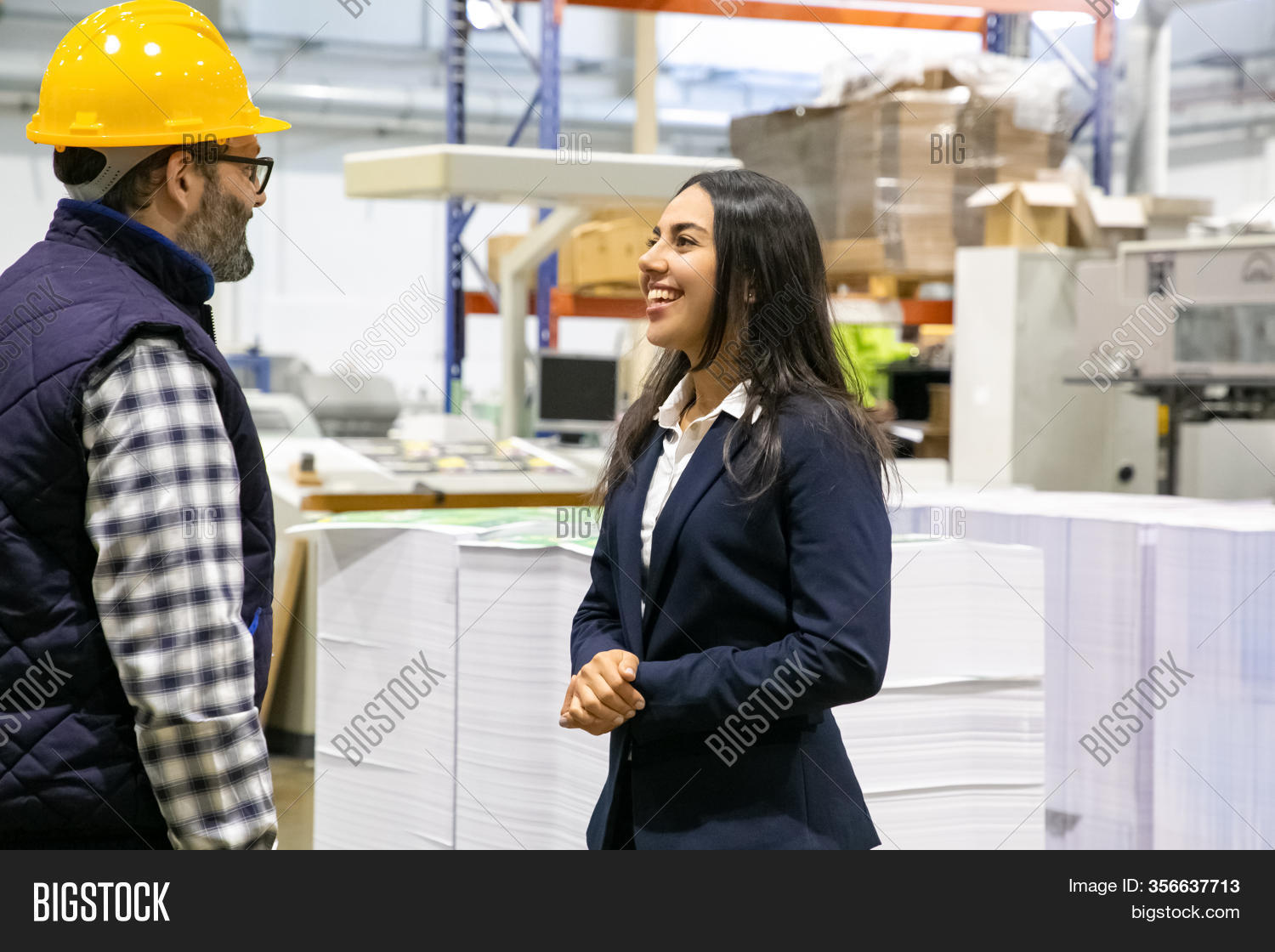 Smiling Office Manager Image & Photo (Free Trial) | Bigstock