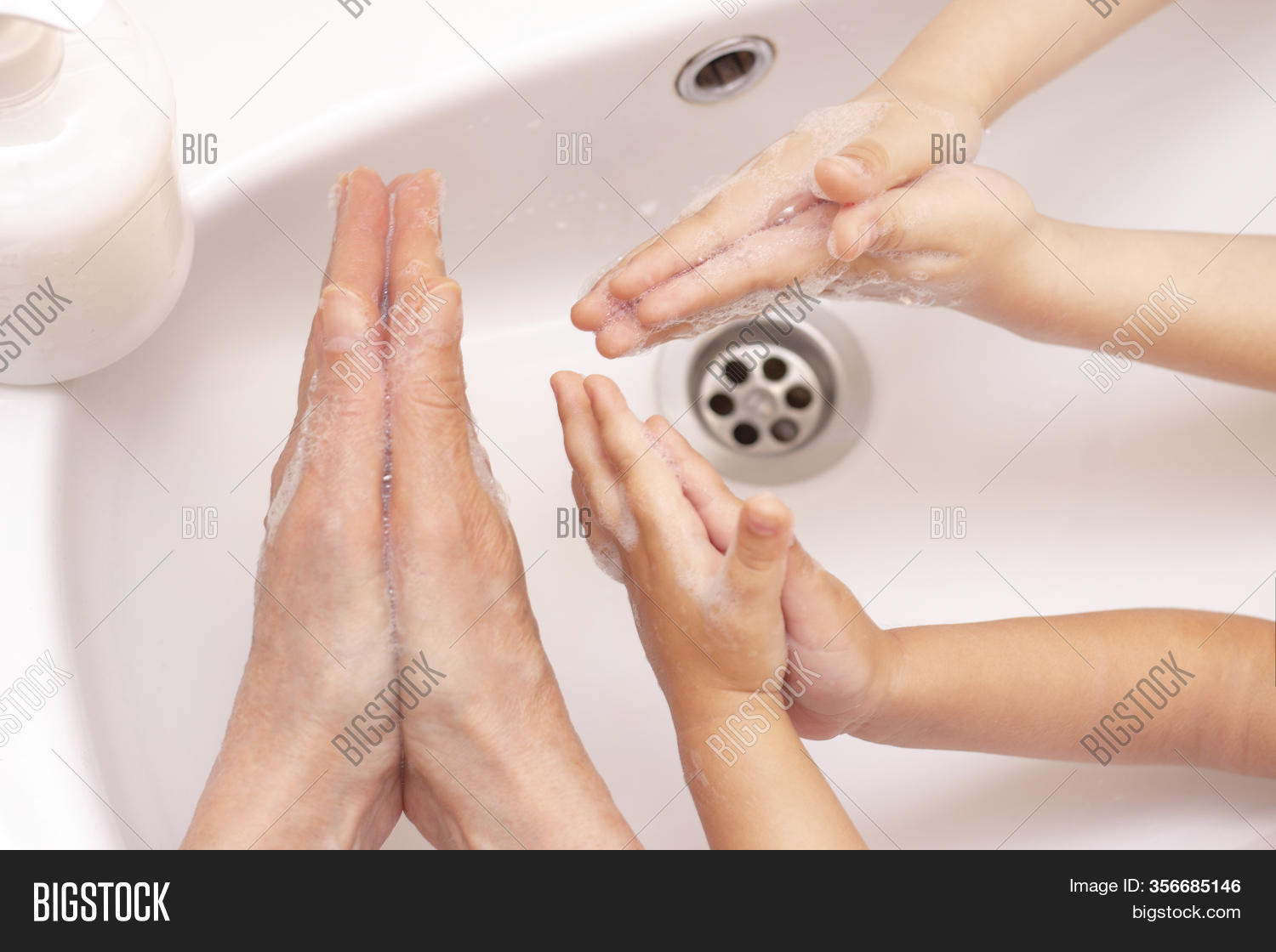 Adults Children Wash Image & Photo (Free Trial) | Bigstock