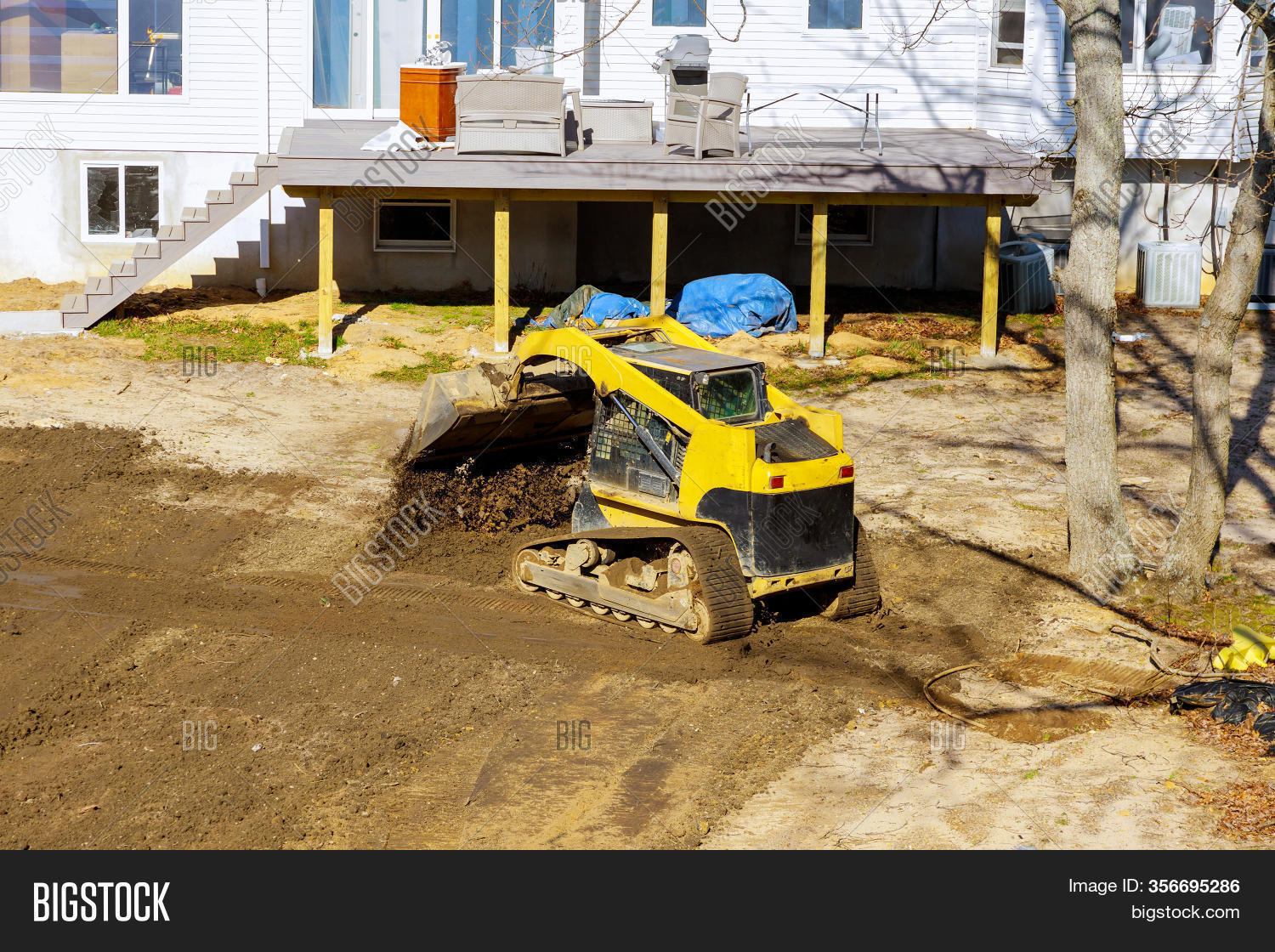 Bulldozer Moving, Image & Photo (Free Trial) | Bigstock
