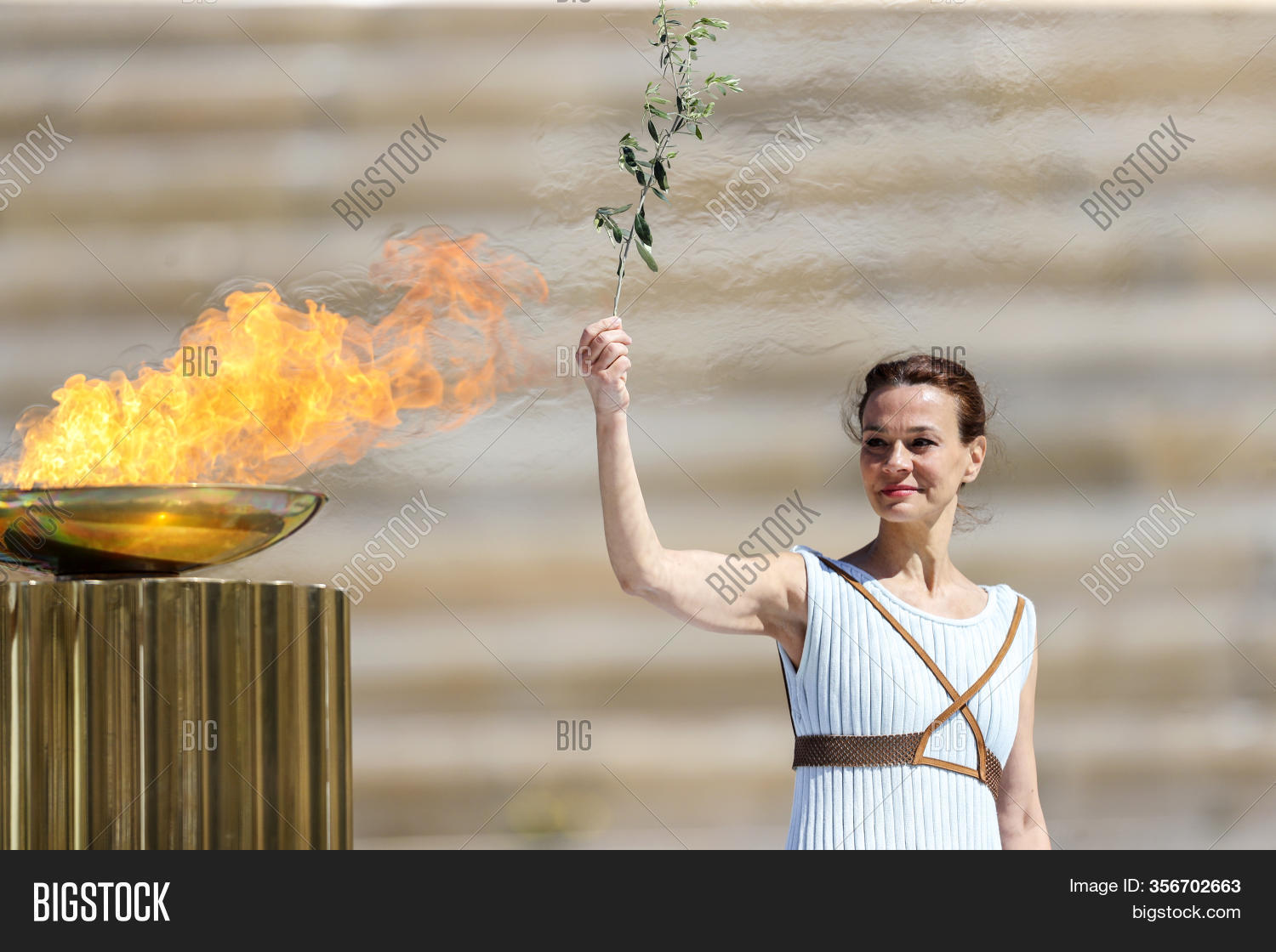 Olympic Flame Handover Image & Photo (Free Trial) | Bigstock