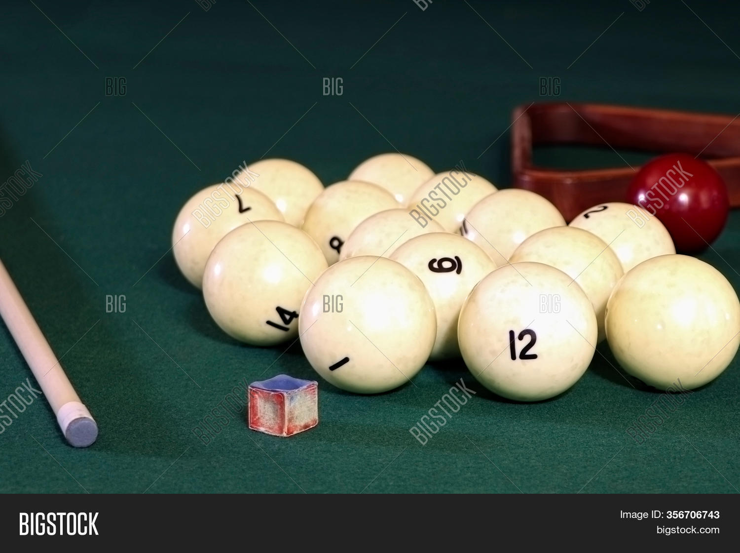 Billiard Table Balls, Image & Photo (Free Trial) | Bigstock