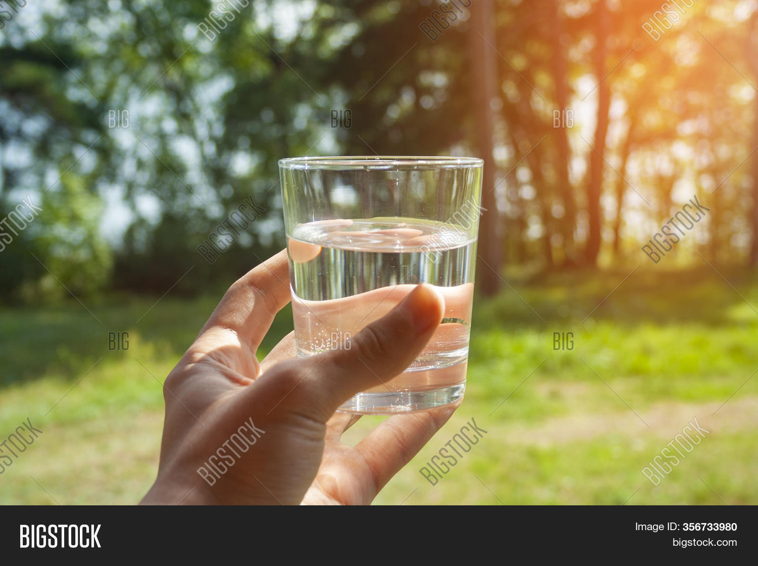 Water Glass Mans Hand Image & Photo (Free Trial) | Bigstock