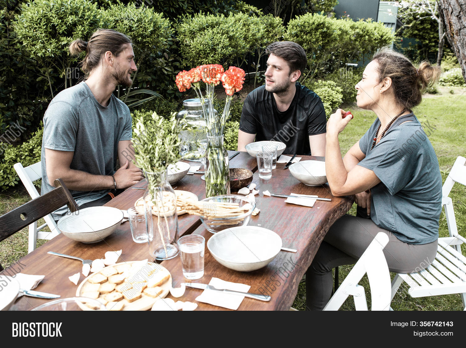 Smiling People Talking Image & Photo (Free Trial) | Bigstock