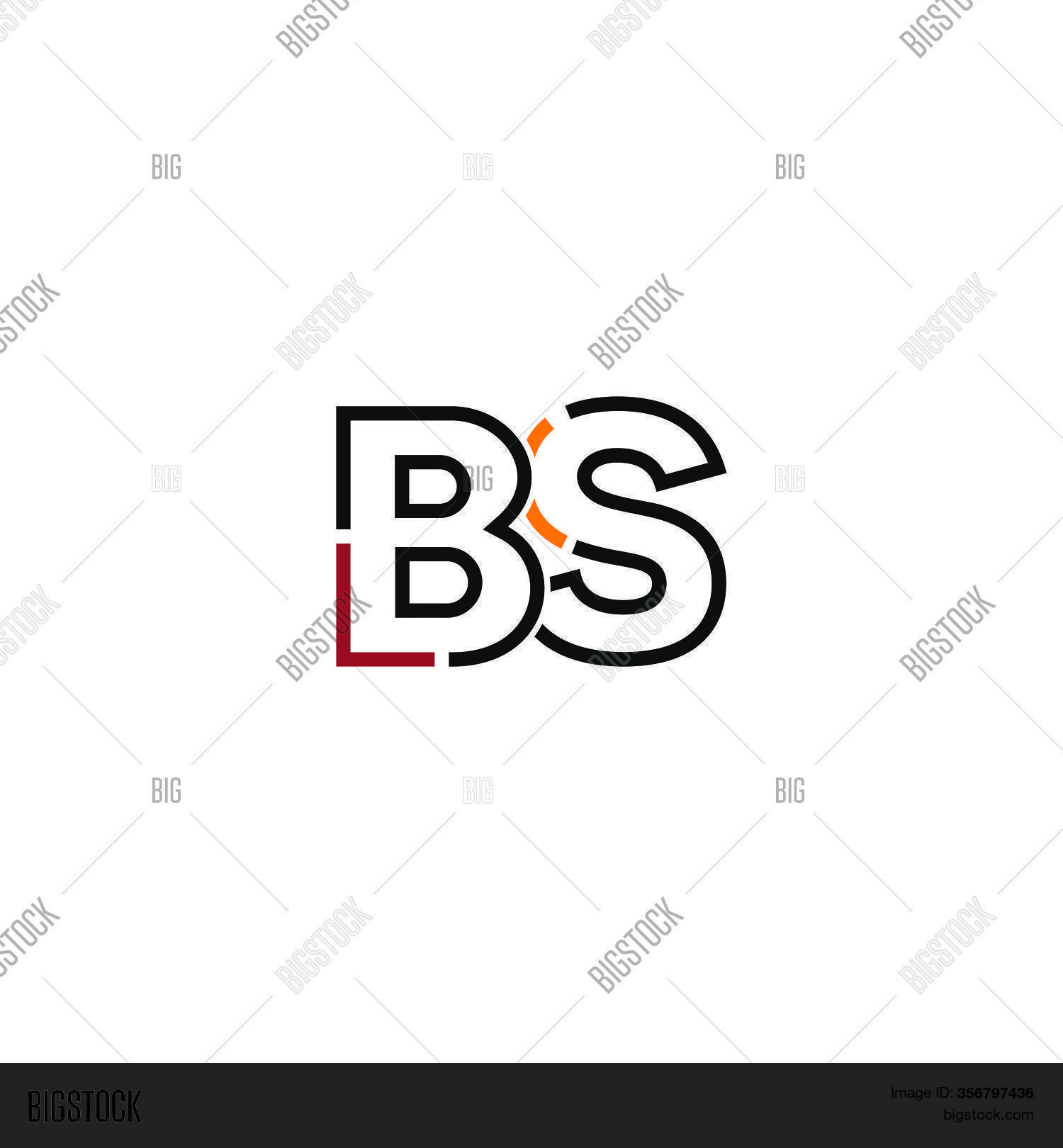 Letter Bs Logo Icon Vector & Photo (Free Trial) | Bigstock