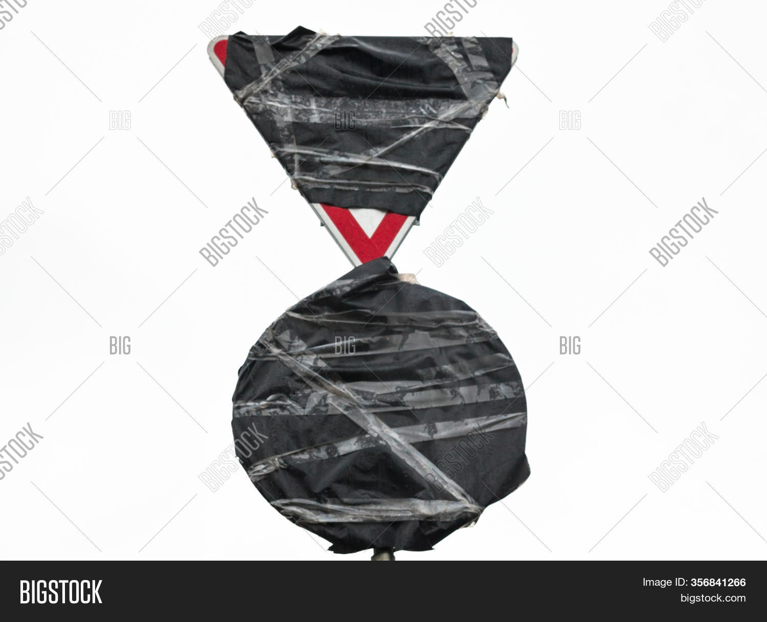 Traffic Sign Wrapped Image & Photo (Free Trial) | Bigstock