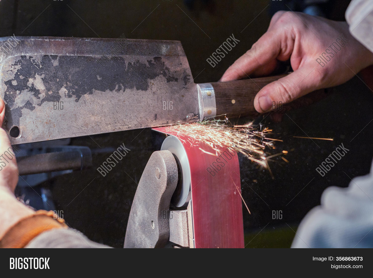 Blade Sharpening Image & Photo (Free Trial) | Bigstock