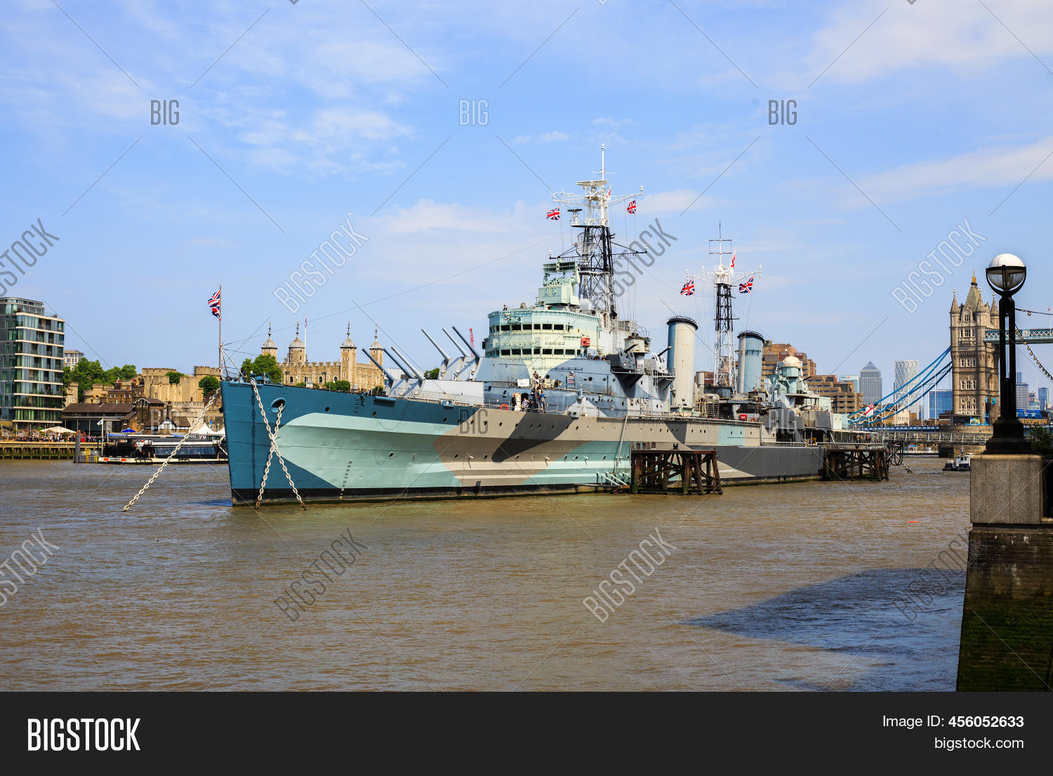 Hms Belfast, London, Image & Photo (Free Trial) | Bigstock