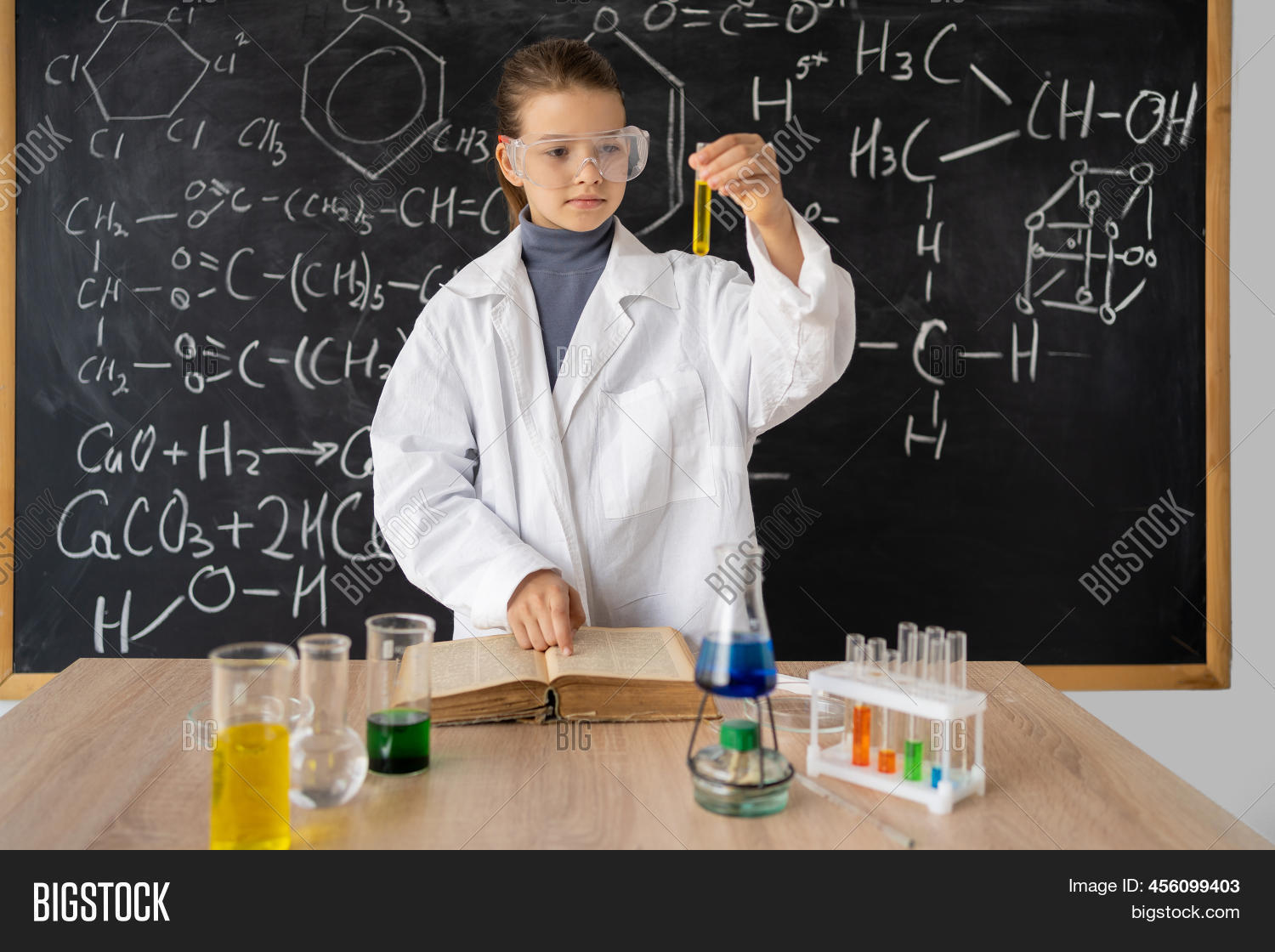 Little Girl Scientist Image & Photo (Free Trial) | Bigstock
