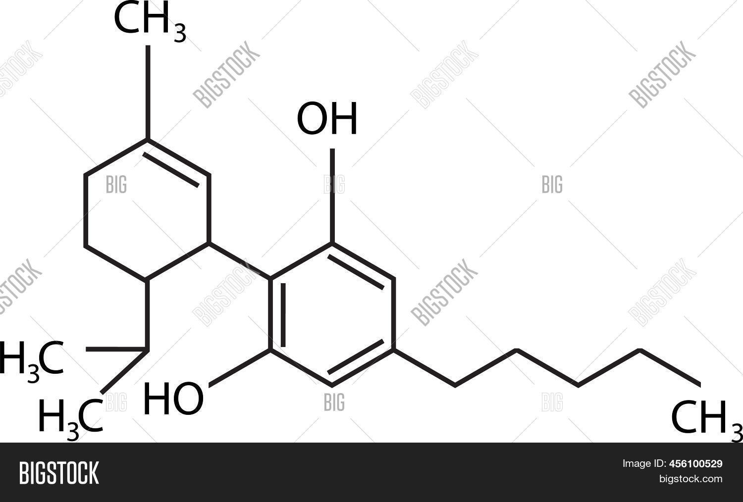 Cbd Molecular Image & Photo (Free Trial) | Bigstock