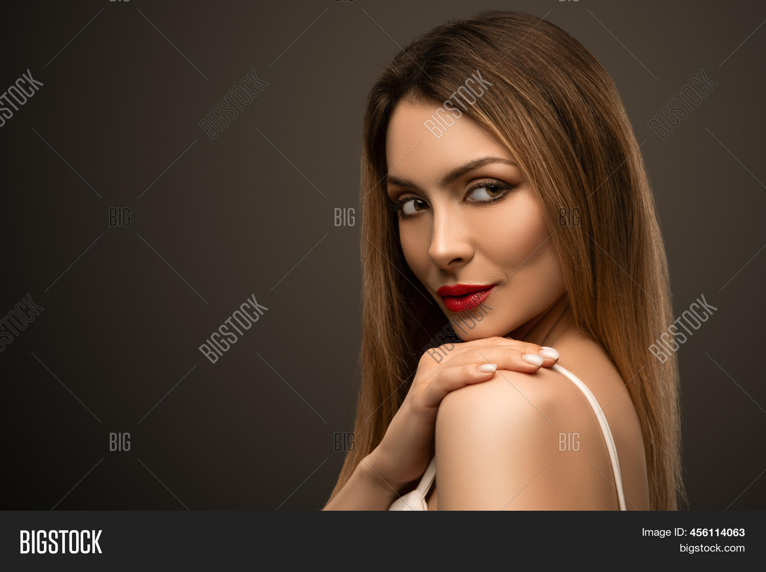Beautiful Flirty Woman Image & Photo (Free Trial) | Bigstock