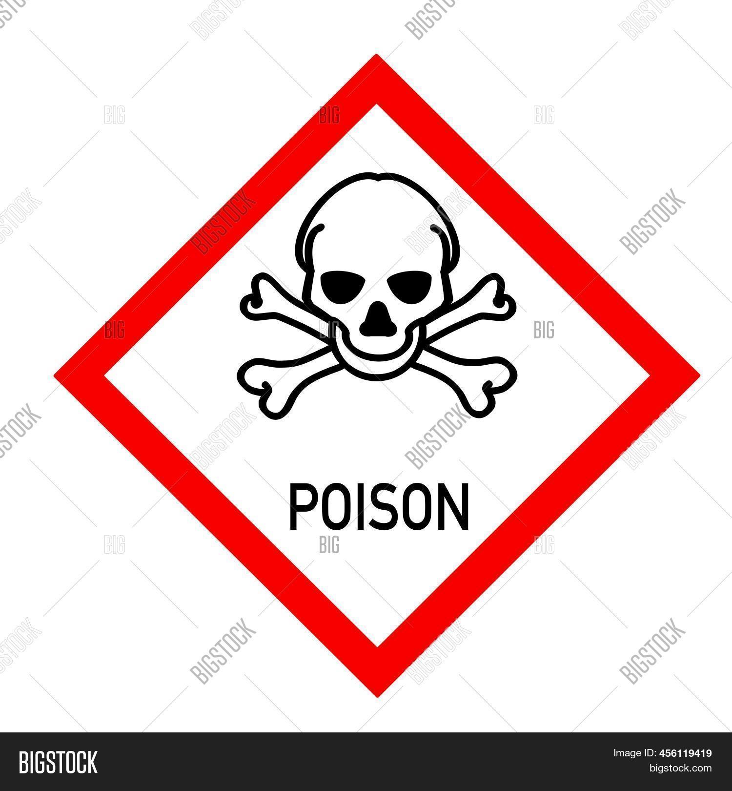 Toxic Symbol Used Warn Image & Photo (Free Trial) | Bigstock