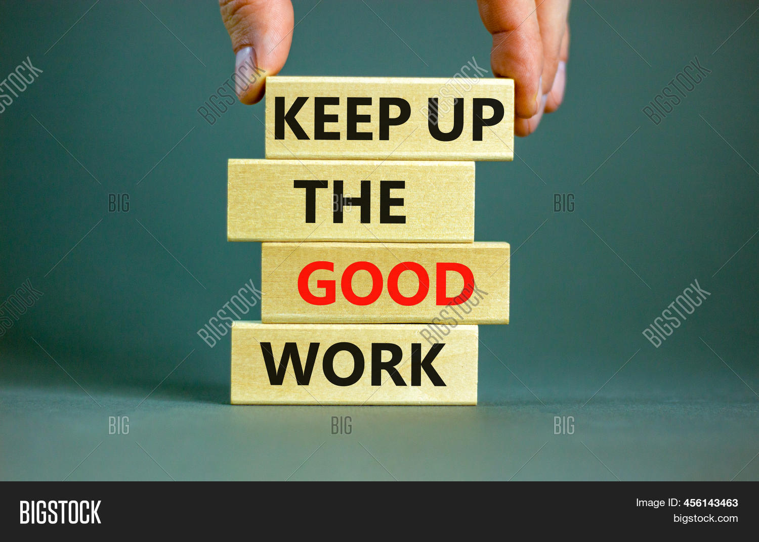 Keep Good Work Symbol Image & Photo (Free Trial) | Bigstock