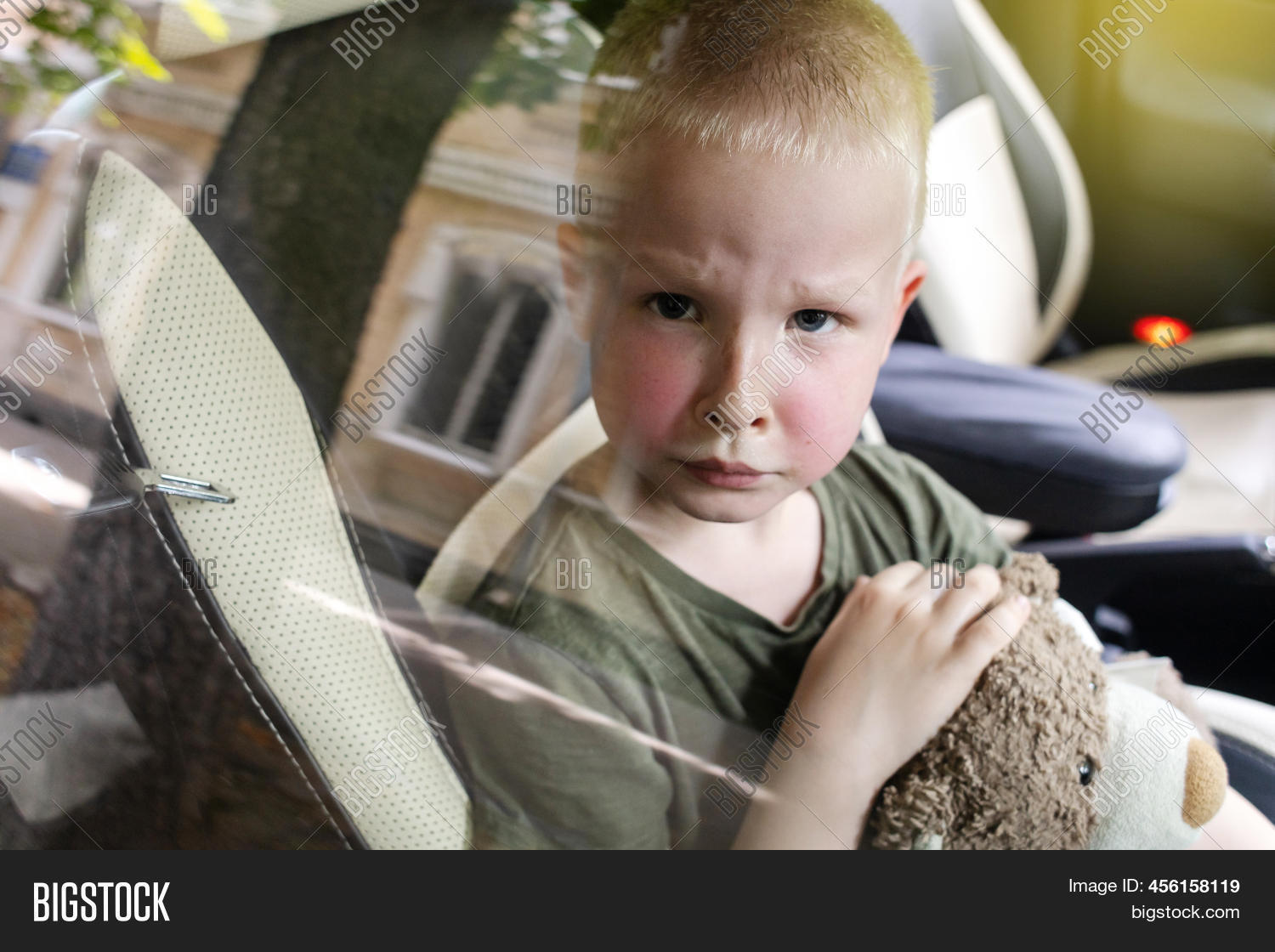 Child Locked Car. Image & Photo (Free Trial) | Bigstock