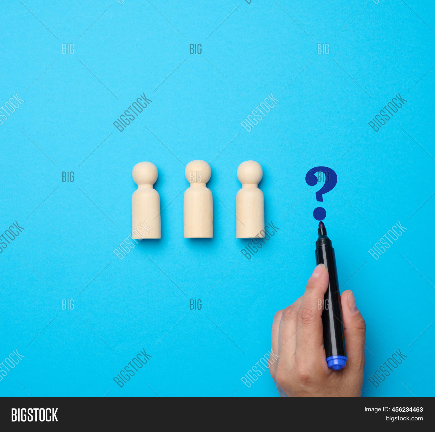 Wooden Figures Men Image & Photo (Free Trial) | Bigstock