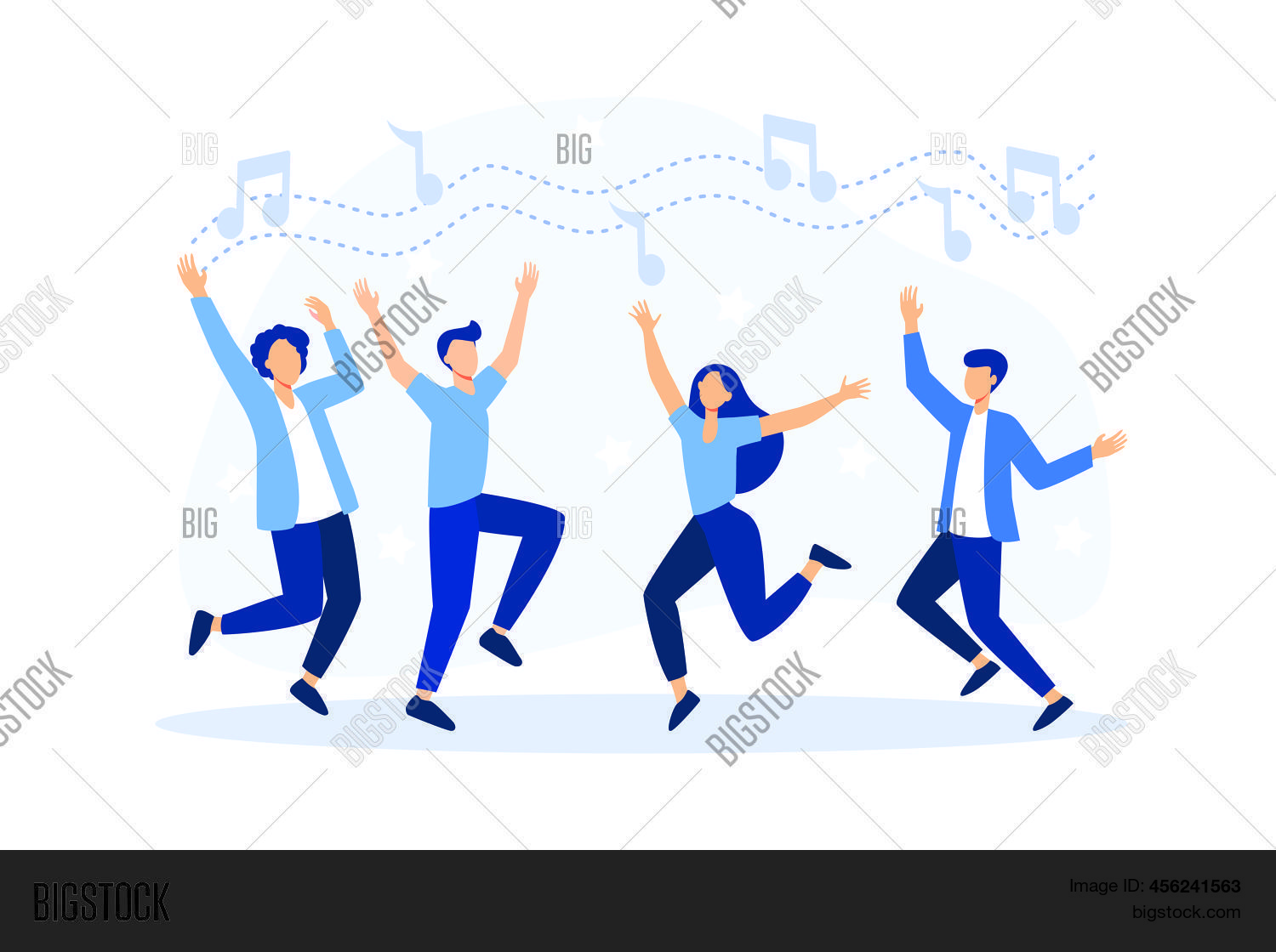Group People Dancing Vector & Photo (Free Trial) | Bigstock