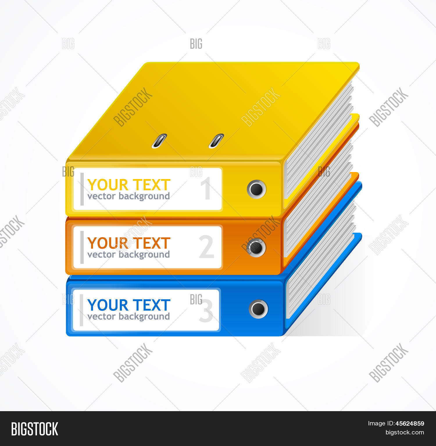 Binders Vector Speech Vector & Photo (Free Trial) | Bigstock