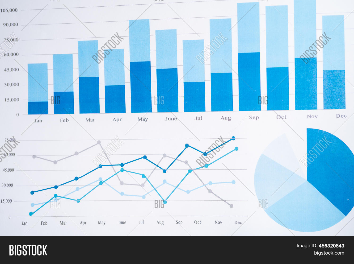 Chart Graph Paper. Image & Photo (Free Trial) | Bigstock